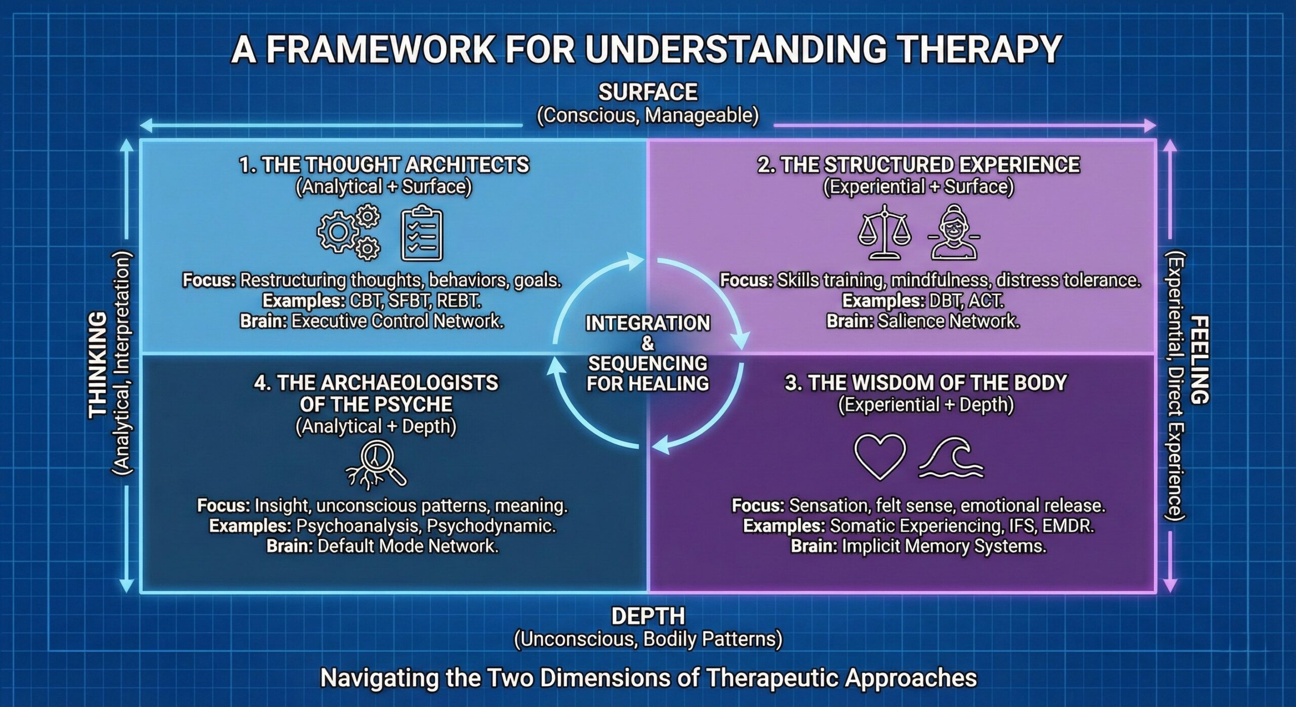 Understanding How the Different Types of Therapy Fit Together